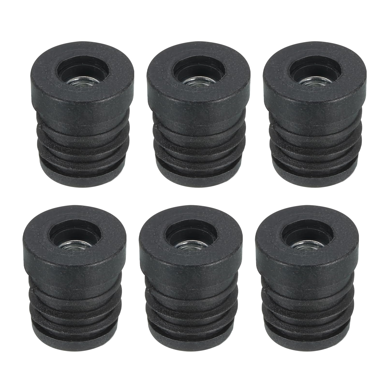 Amazon.com: uxcell 6Pcs Inserts for Round Tubes with M6 Thread, for ...
