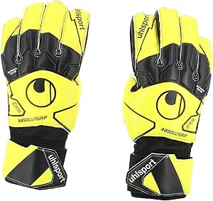 Amazon.com : uhlsport Absolutgrip Flexframe Carbon Goalkeeper Gloves ...