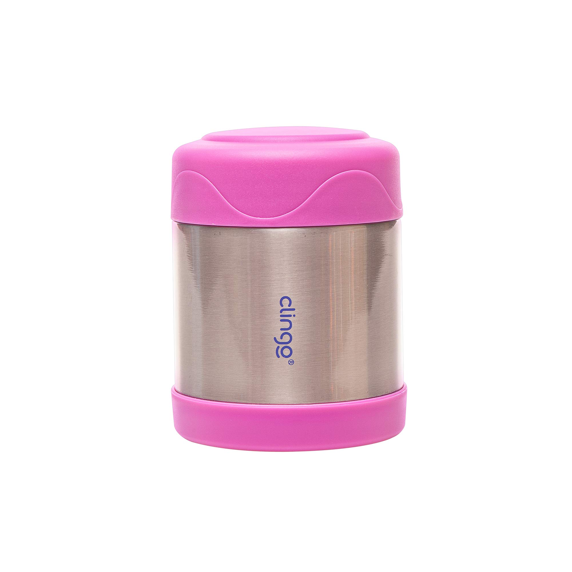 Clingo Pote Térmico Dupla Camada Inox 330 ml, Rosa : Amazon.com.br: Cozinha