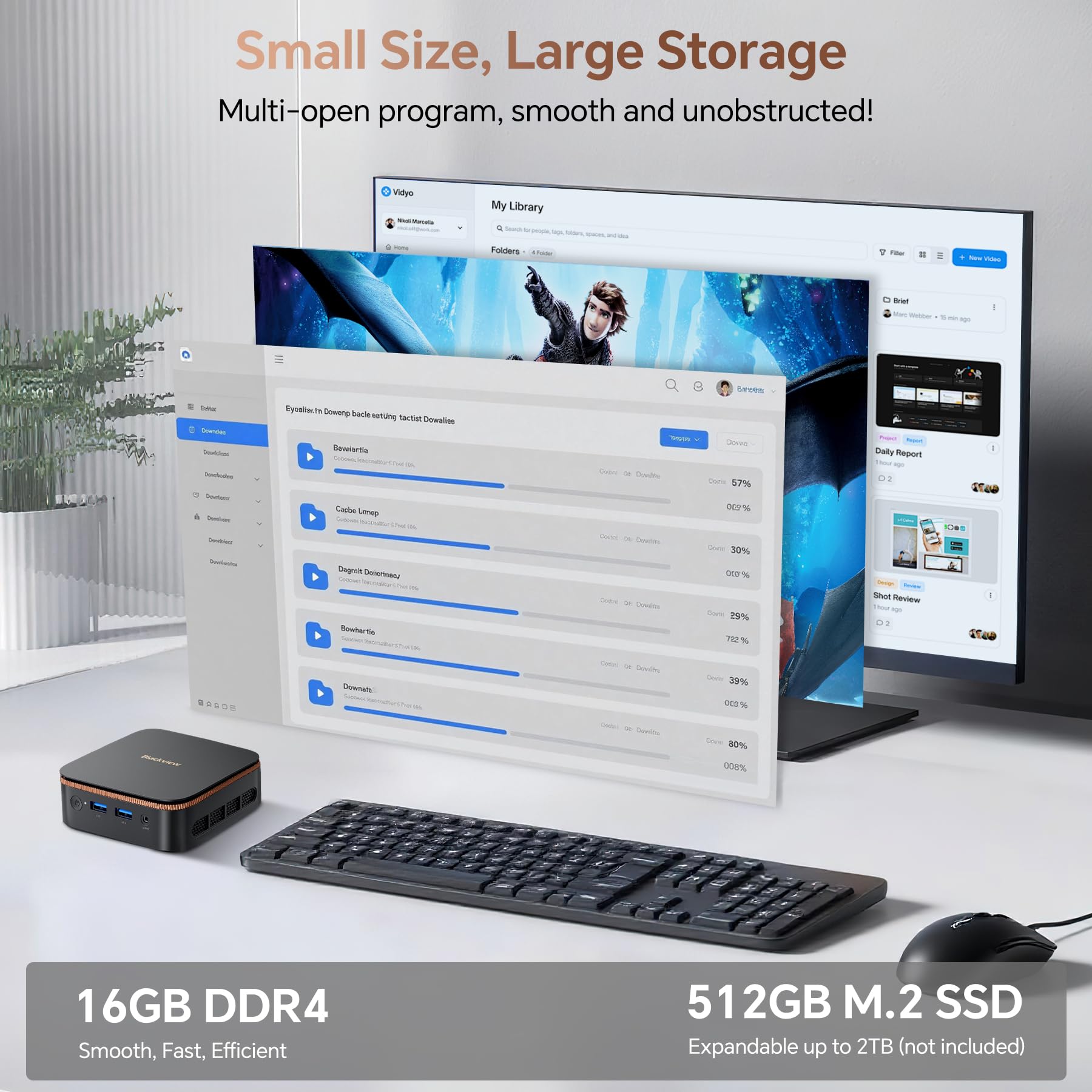 Snapklik.com : Blackview MP20 Mini PC Computers