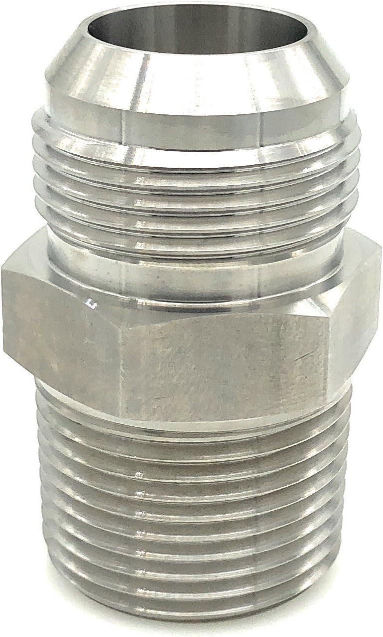 Amazon.com: SAI Adapter 2404-08-08-SS, Hydraulic Adapter Fitting Male ...