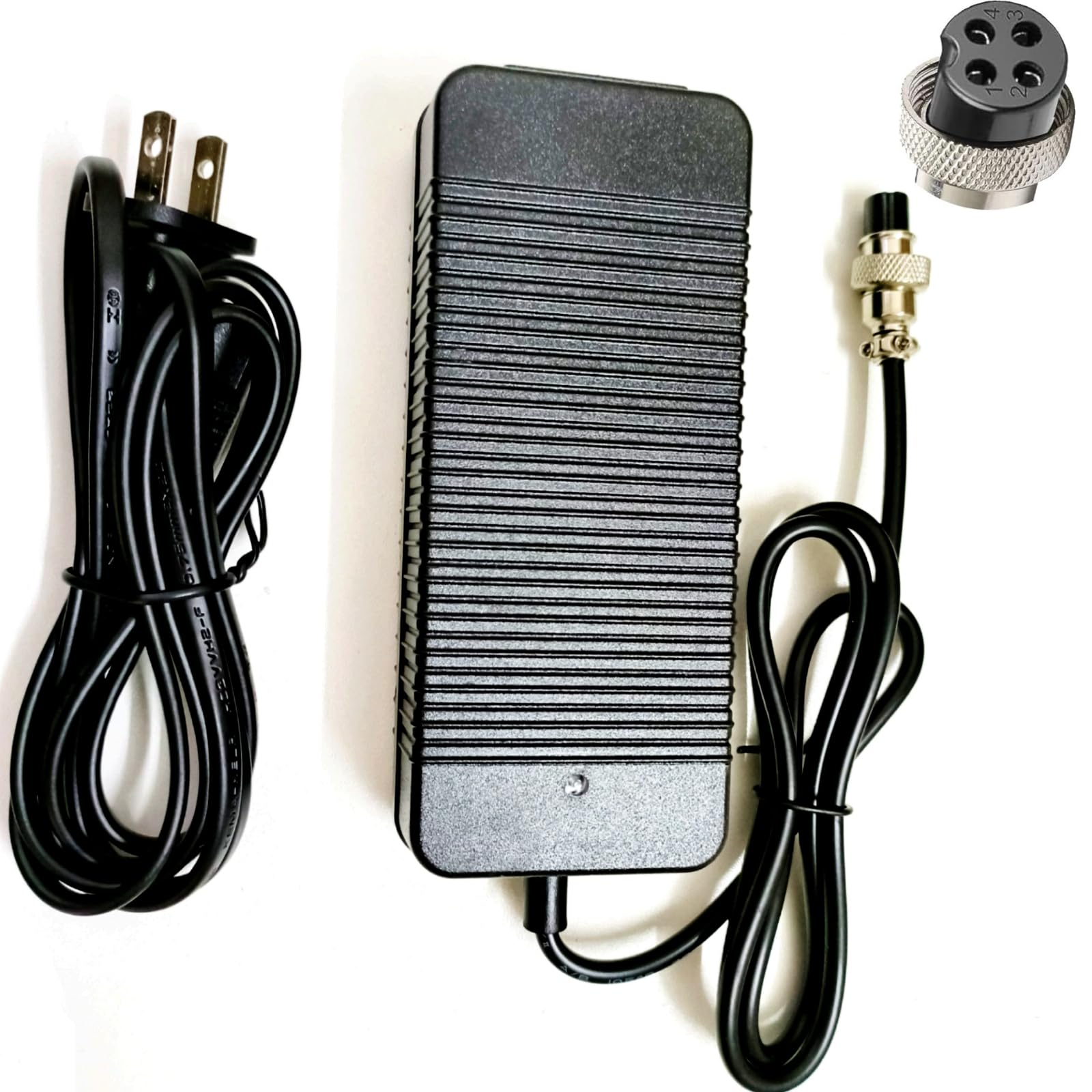 Amazon.com: [Verified Fit] 63 Volt 1.1 Amp Super Fast 4-Prong Ninebot ...