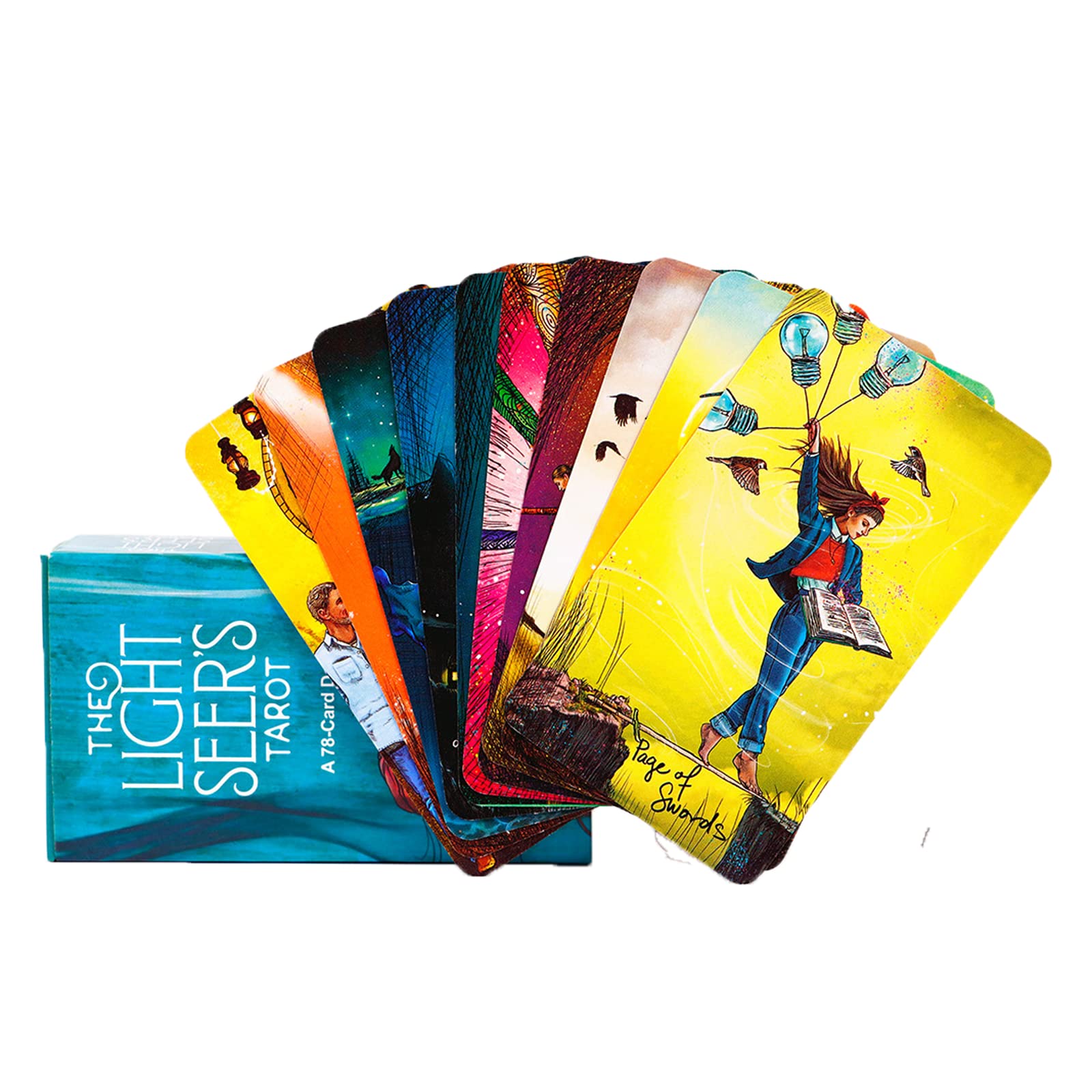 Snapklik.com : 78 Tarot Cards, Light Seers Oracle 78 Card, Paper ...