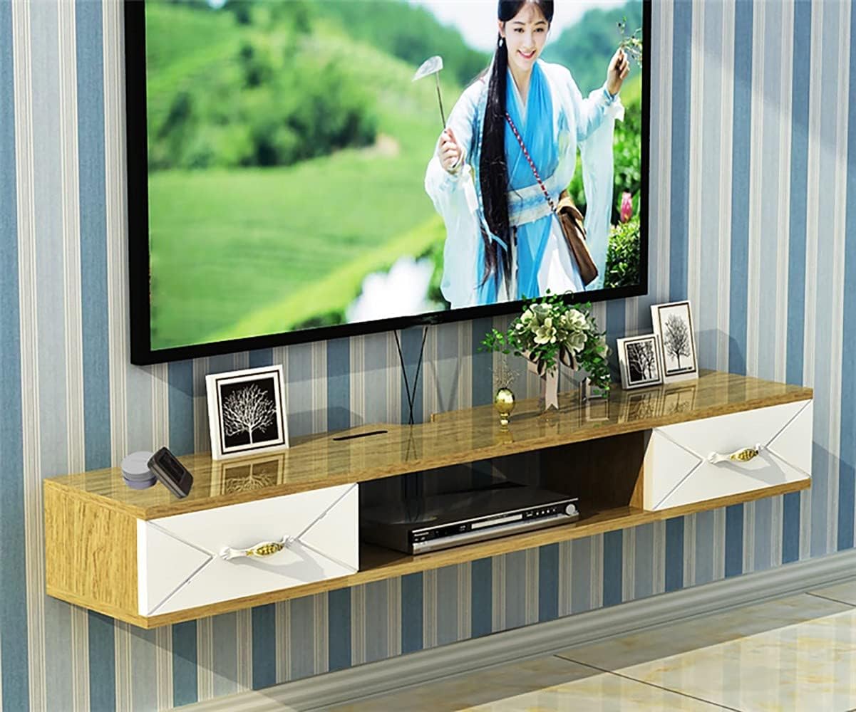 Floating TV Stand Cabinet,Wall Mount Entertainment Unit, TV Stand Wall ...