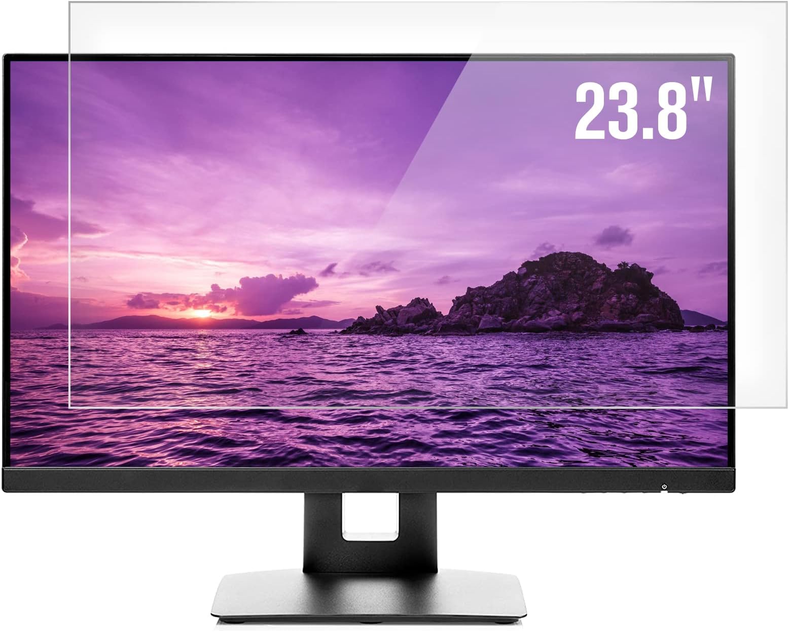 Amazon.com: F FORITO 2-Pack 23.8 inch Anti Glare Matte Computer Screen ...