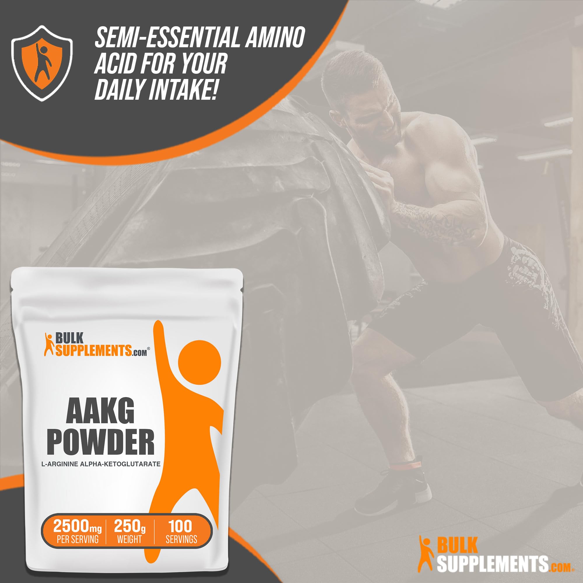 Snapklik.com : BULKSUPPLEMENTSCOM AAKG Powder - Arginine Alpha ...