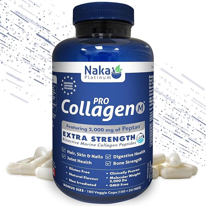 NAKA Platinum Pro Marine Collagen 2000mg - 180 Capsules