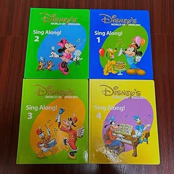 Amazon.co.jp: Sing Along Picture Books, Set of 4 DWE : Toys & Games