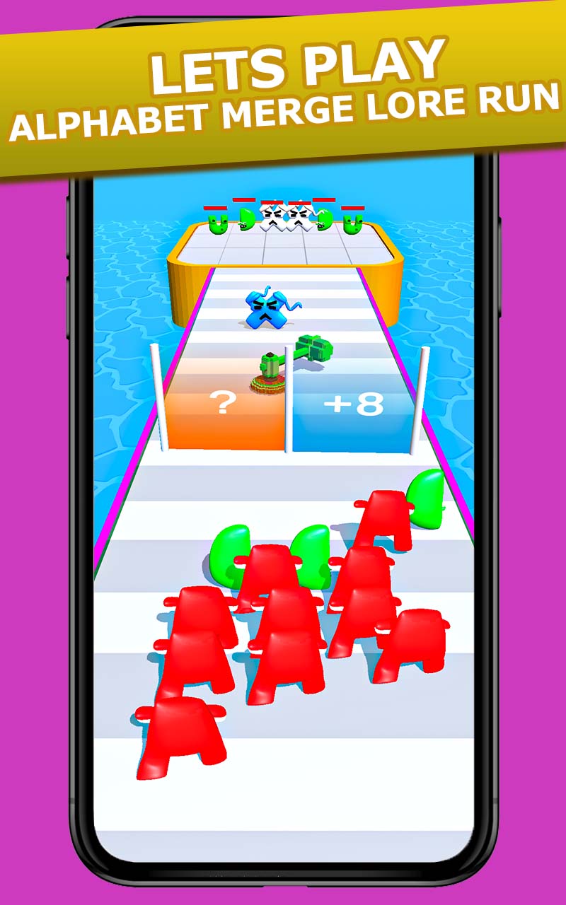 Alphabet Lore Merge Battle Master 3D: Letter Fusion Monster Fight Game ...
