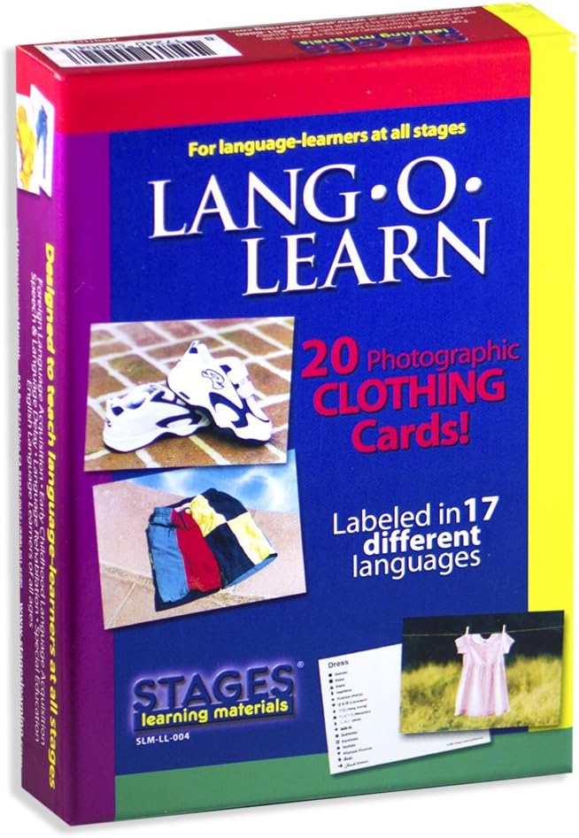 Amazon.com: Stages Learning Lang-O-Learn ESL Vehicles Vocabulary Photo ...