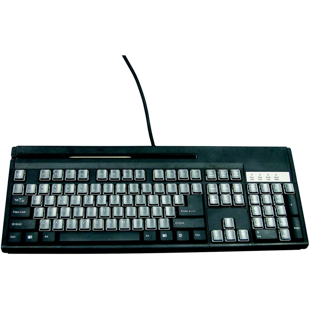 Amazon.com: Unitech KP3700-T2UBE Keyboard, Scanner Port, Magnetic ...