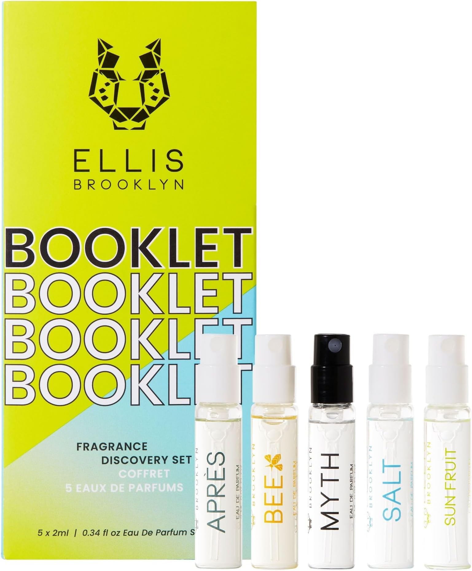 Amazon.com : Ellis Brooklyn Booklet Fragrance Discovery Set - Long ...