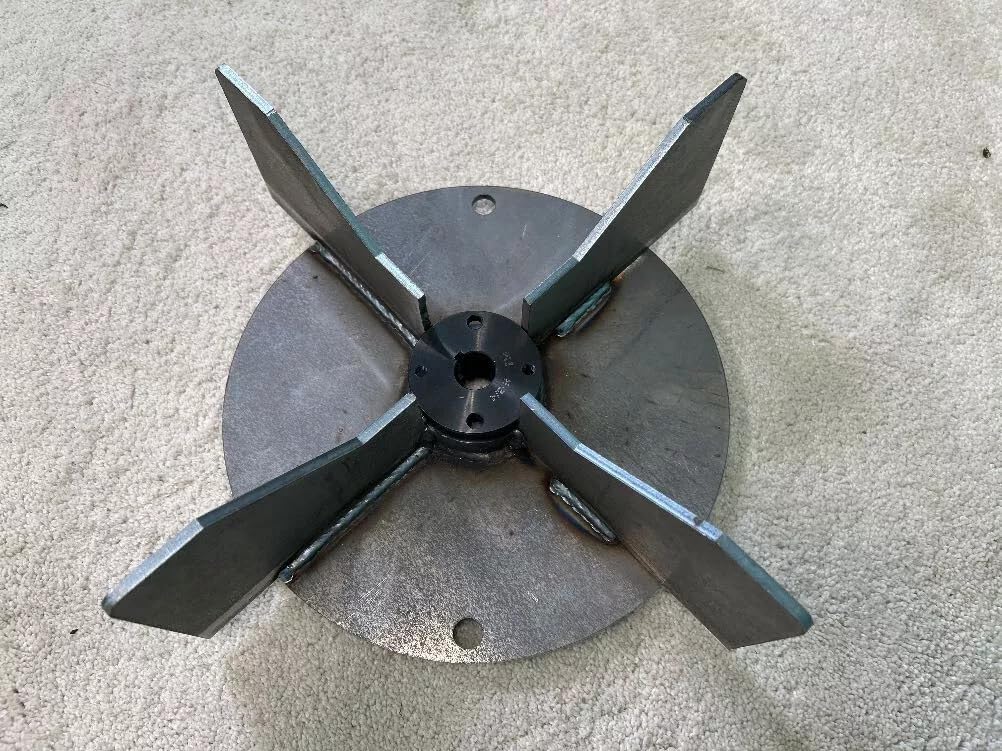 Amazon.com: ZHParts Metal Leaf Vacuum Impeller 12" Diameter Replaces ...