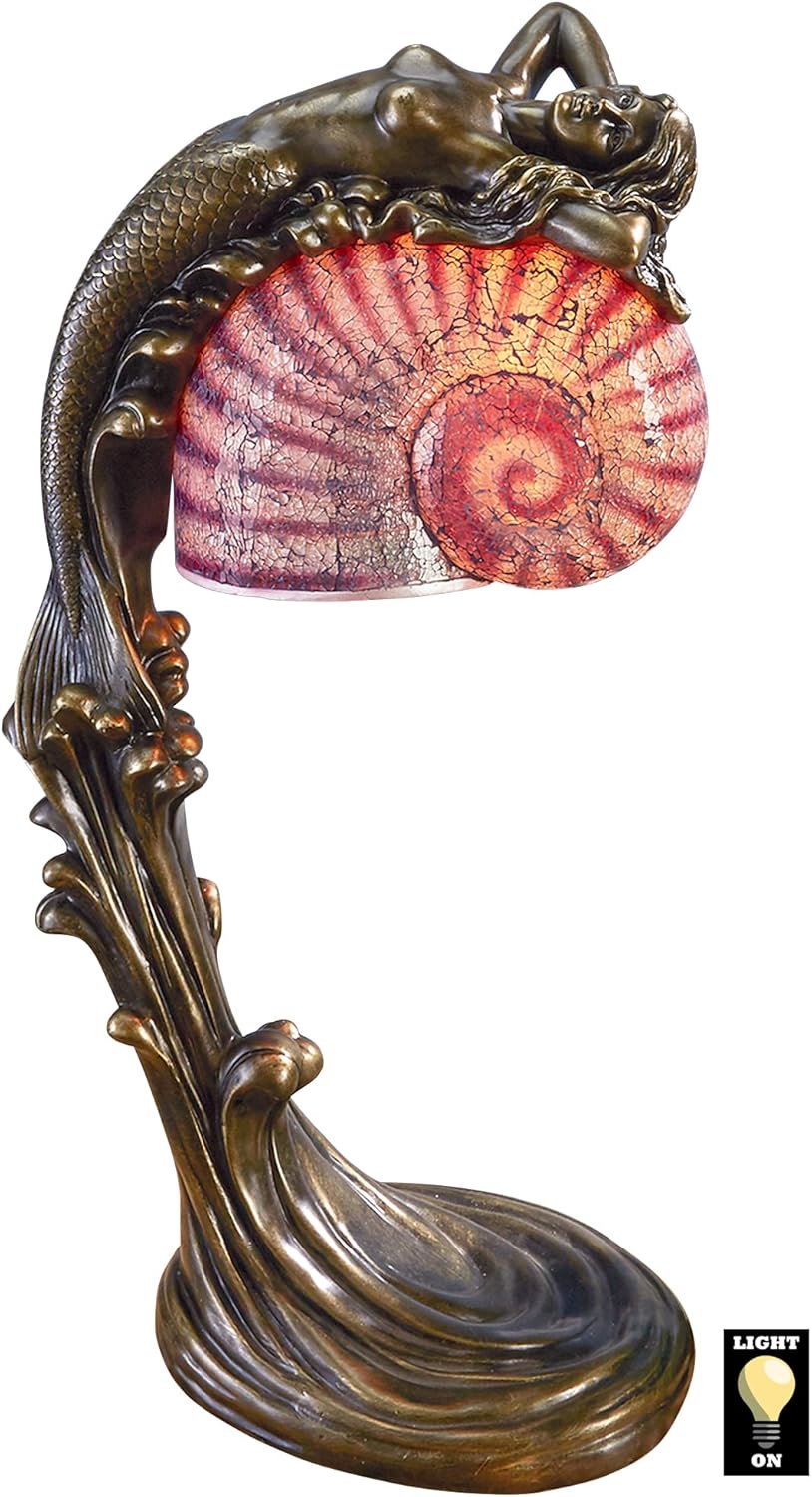 Amazon.com: Design Toscano Siren of The Sea Mermaid Art Deco ...
