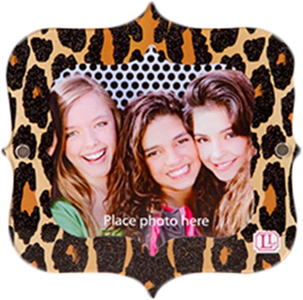 Amazon.com - Darice Locker Lookz Locker Frame Leopard Print