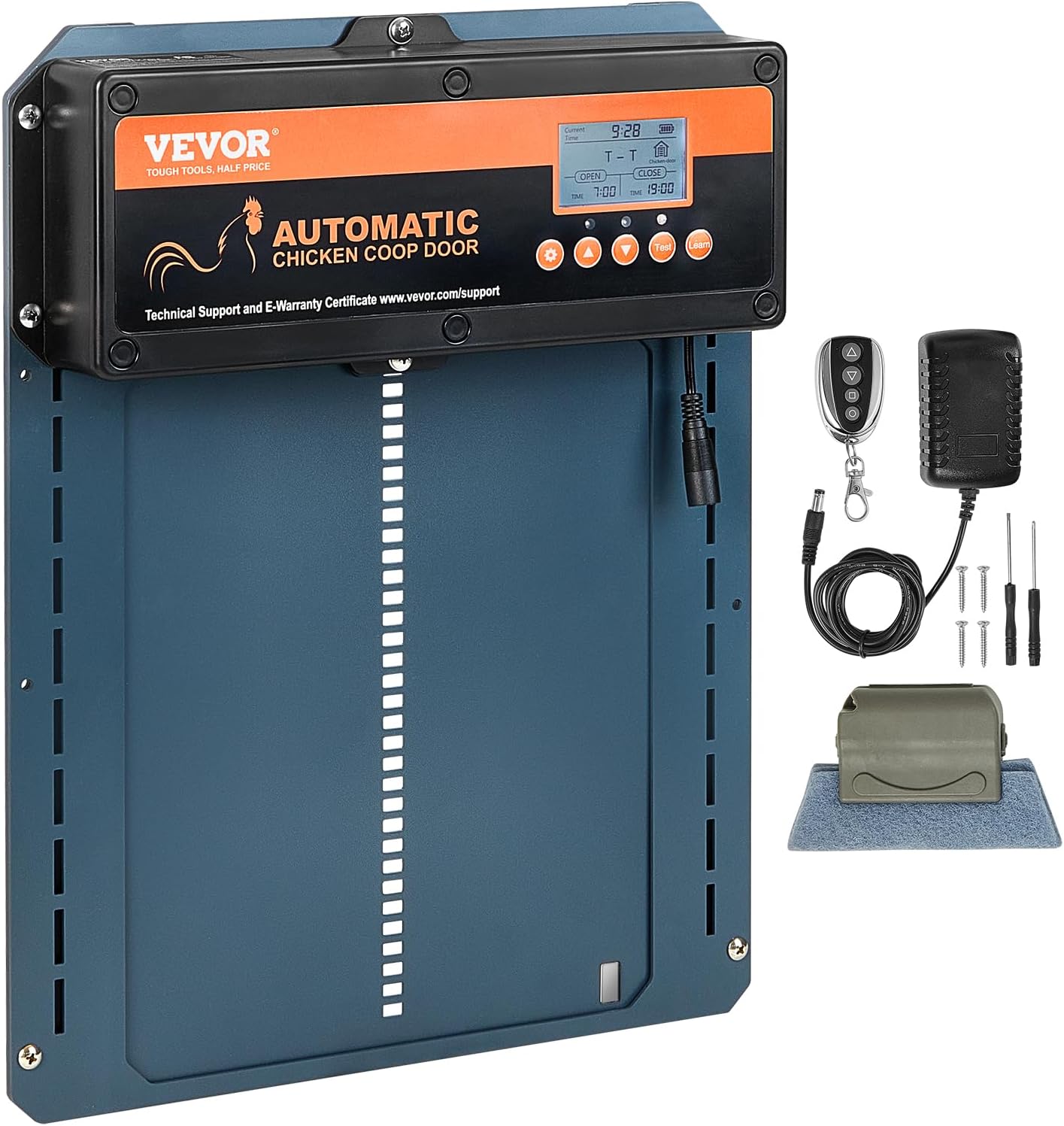 Amazon.com: VEVOR Automatic Chicken Coop Door, Auto Chicken Door Opener ...