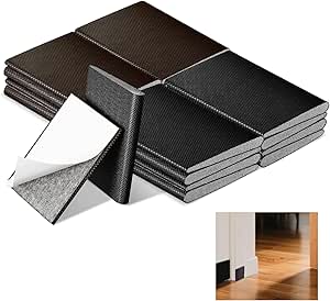 16Pcs Door Corner Seals, Self-Adhesive Door Frame Seal Wedge Draft ...