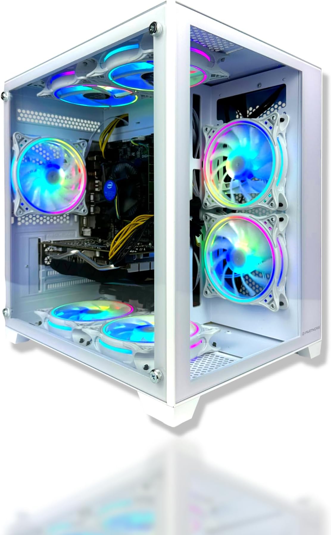Amazon.com: ABYS NEO Prebuild Nvidia Tempered Glass Gaming PC (Intel i7 ...