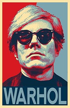Amazon.com: Andy Warhol Illustration #1 - Artist Celebrity Home Decor ...