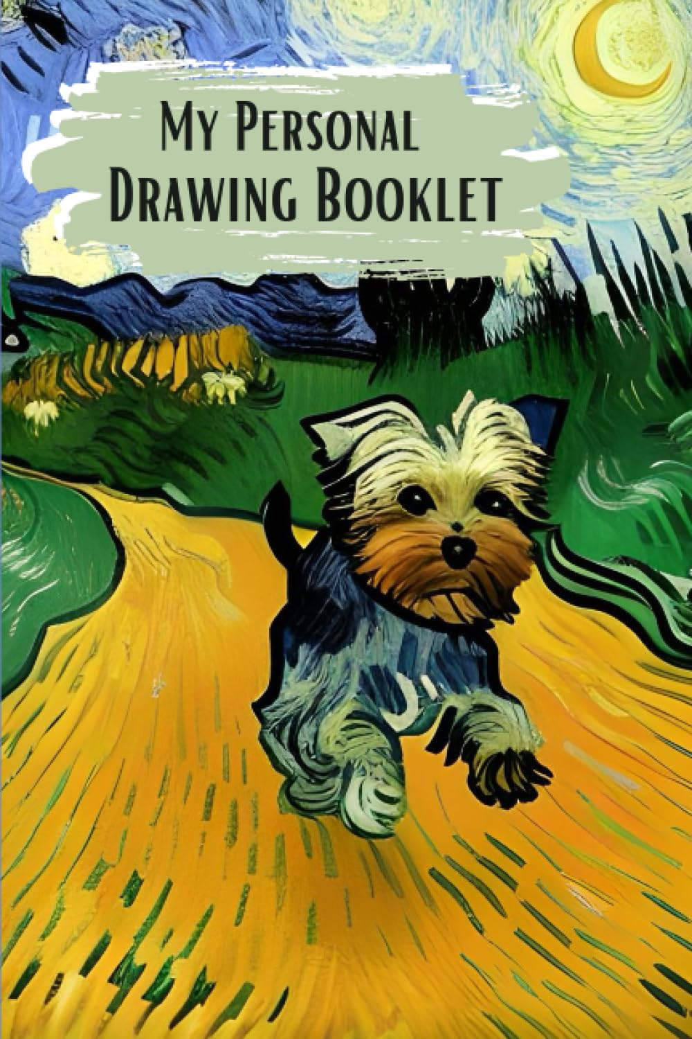 Amazon.com: My Personal Drawing Booklet: Colorful Impressionist Styled ...