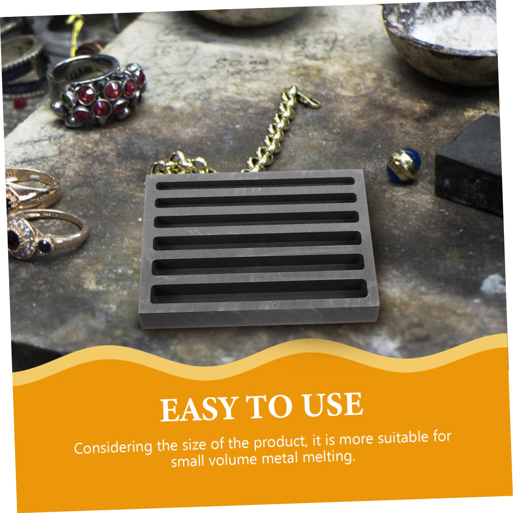 Snapklik.com : Graphite Oil Tank Melting Gold Mold Graphite Melting ...