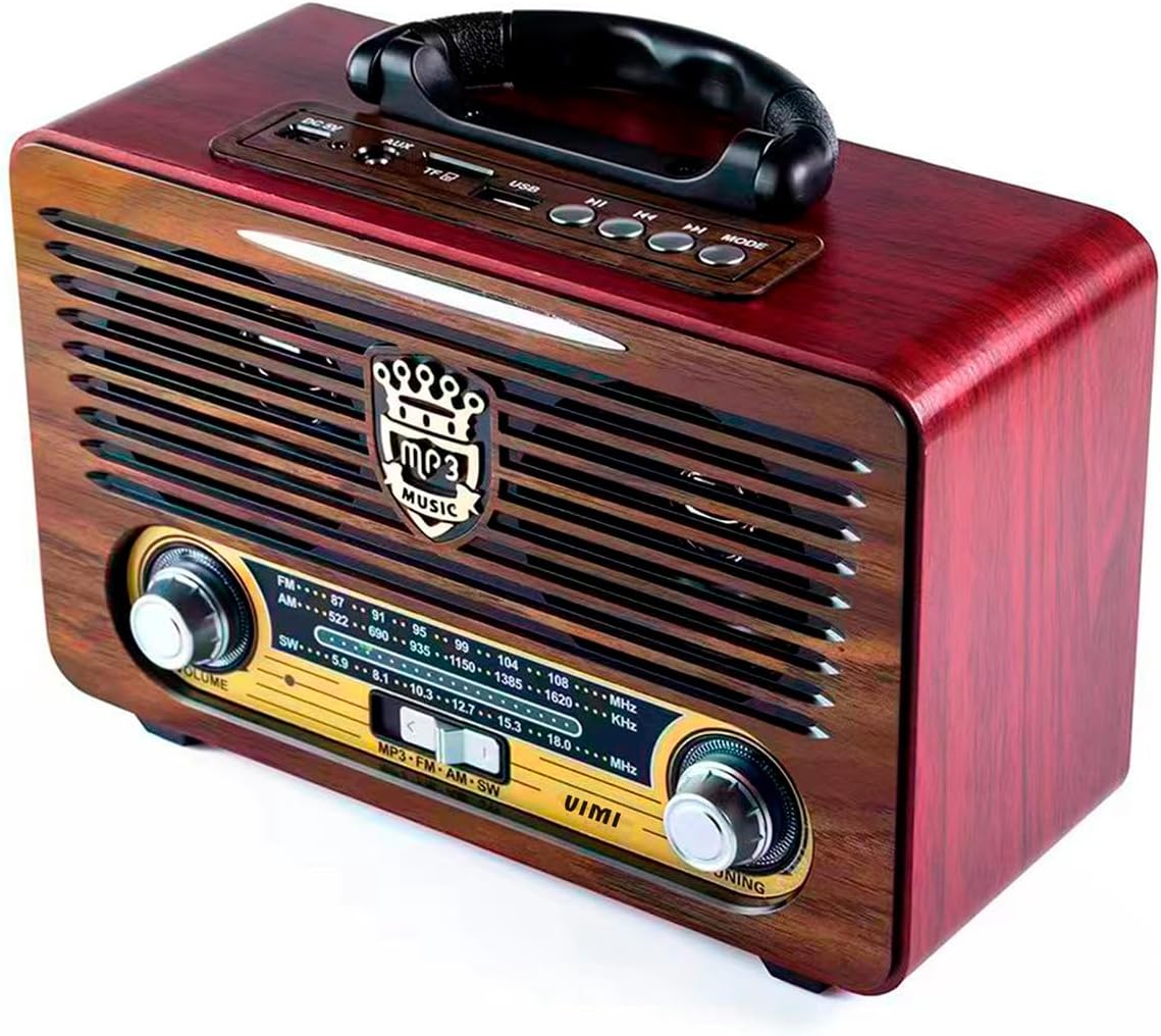 Select Sound Radio Retro Bluetooth Klaxon Análogo Vintage FM Recargable ...