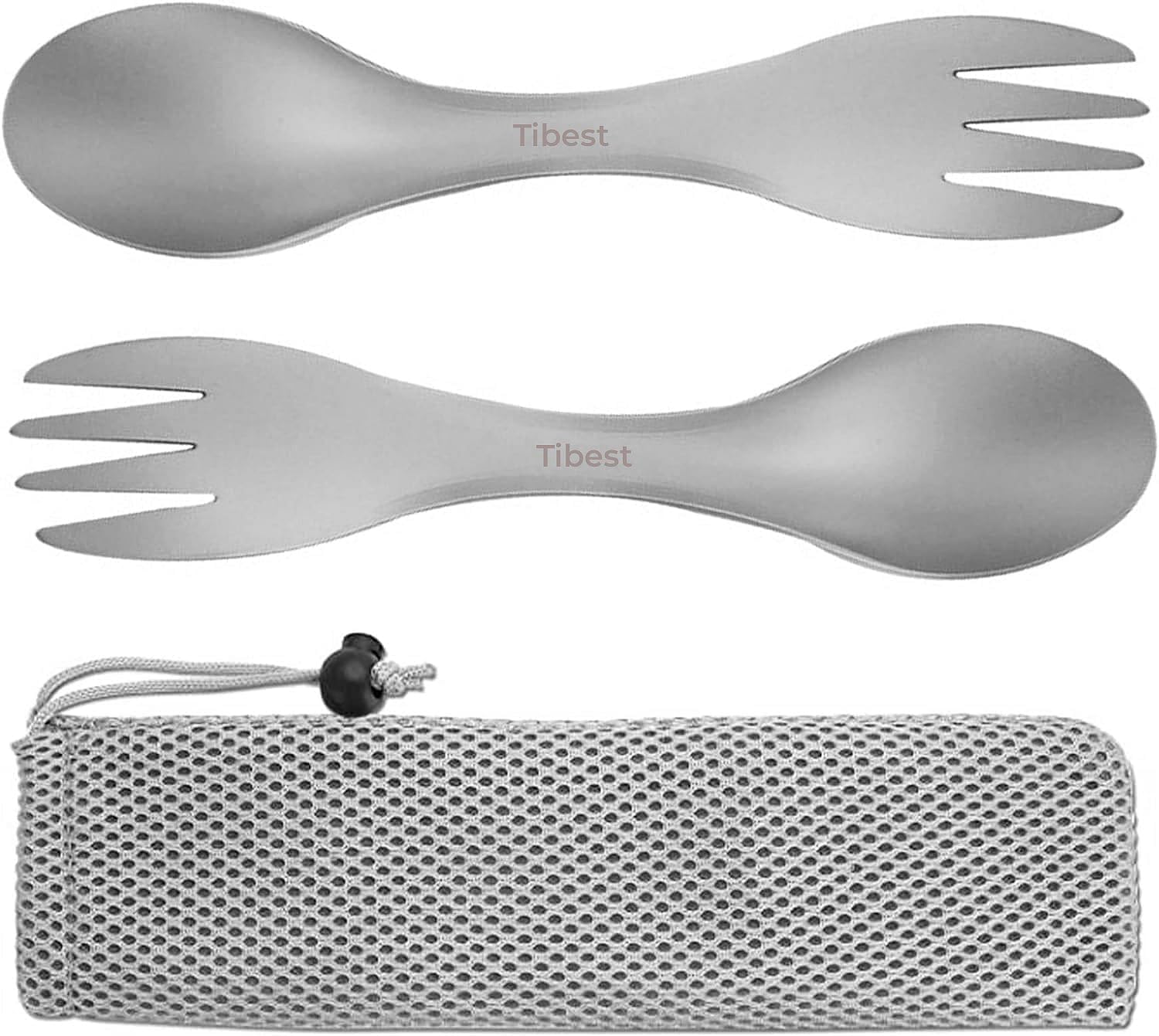 Amazon.com: Light My Fire Titanium Spork Camping Spoon Fork Knife Combo ...