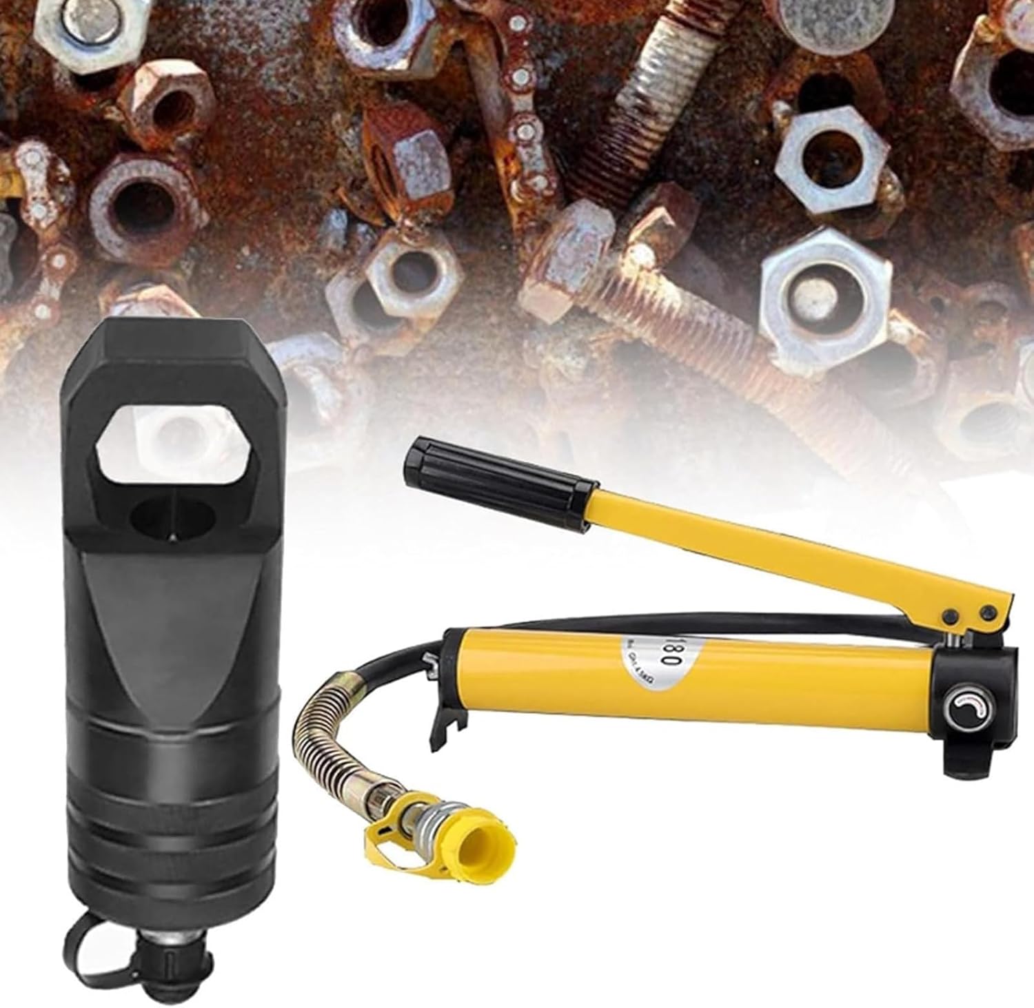 Amazon.com: ZXSYYDS Hydraulic Nut Splitter,Hydraulic Nut Cutter Breaker ...