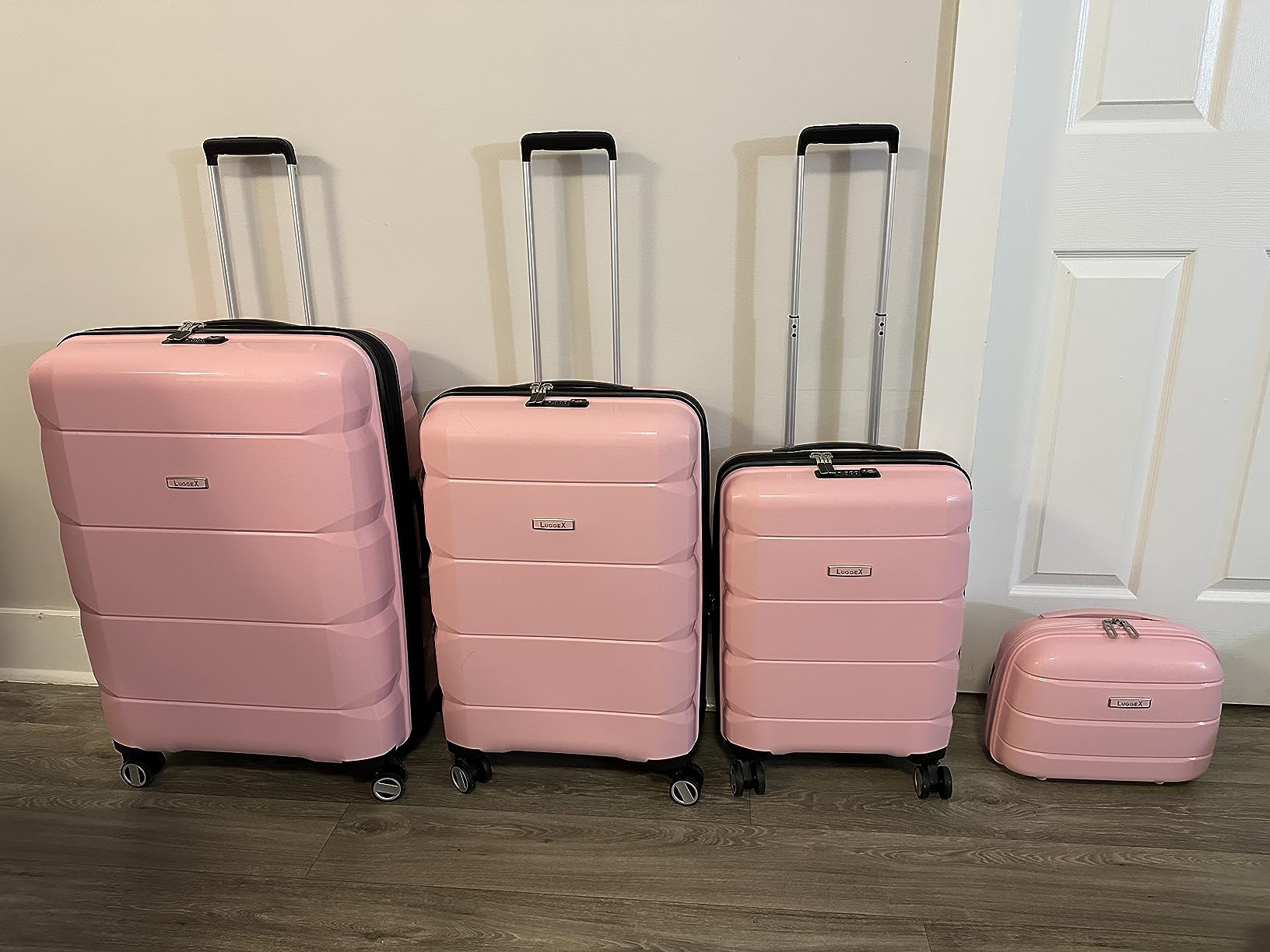 $42/mo - Finance LUGGEX Purple Luggage Sets 3 Piece for Women ...