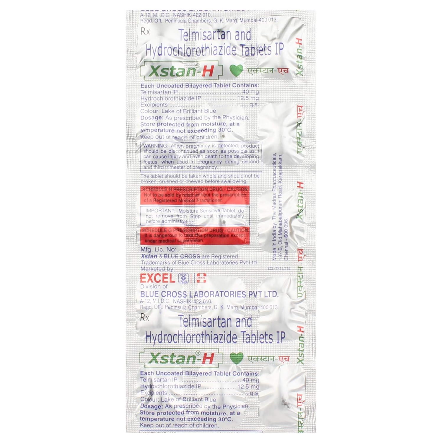 Xstan- H - Strip of 15 Tablets : Amazon.in: Health & Personal Care