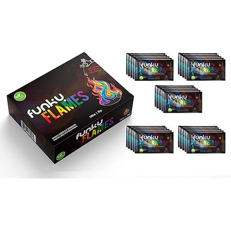 Amazon.com : Magical Flames Color Fire Packets - Pack of 25 Fire Colors ...