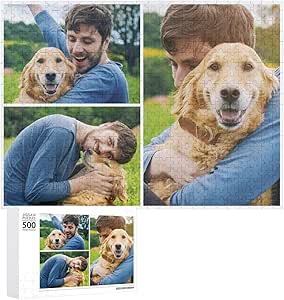 Amazon.com: Personalized Puzzle Collage Custom Jigsaw Puzzles from ...