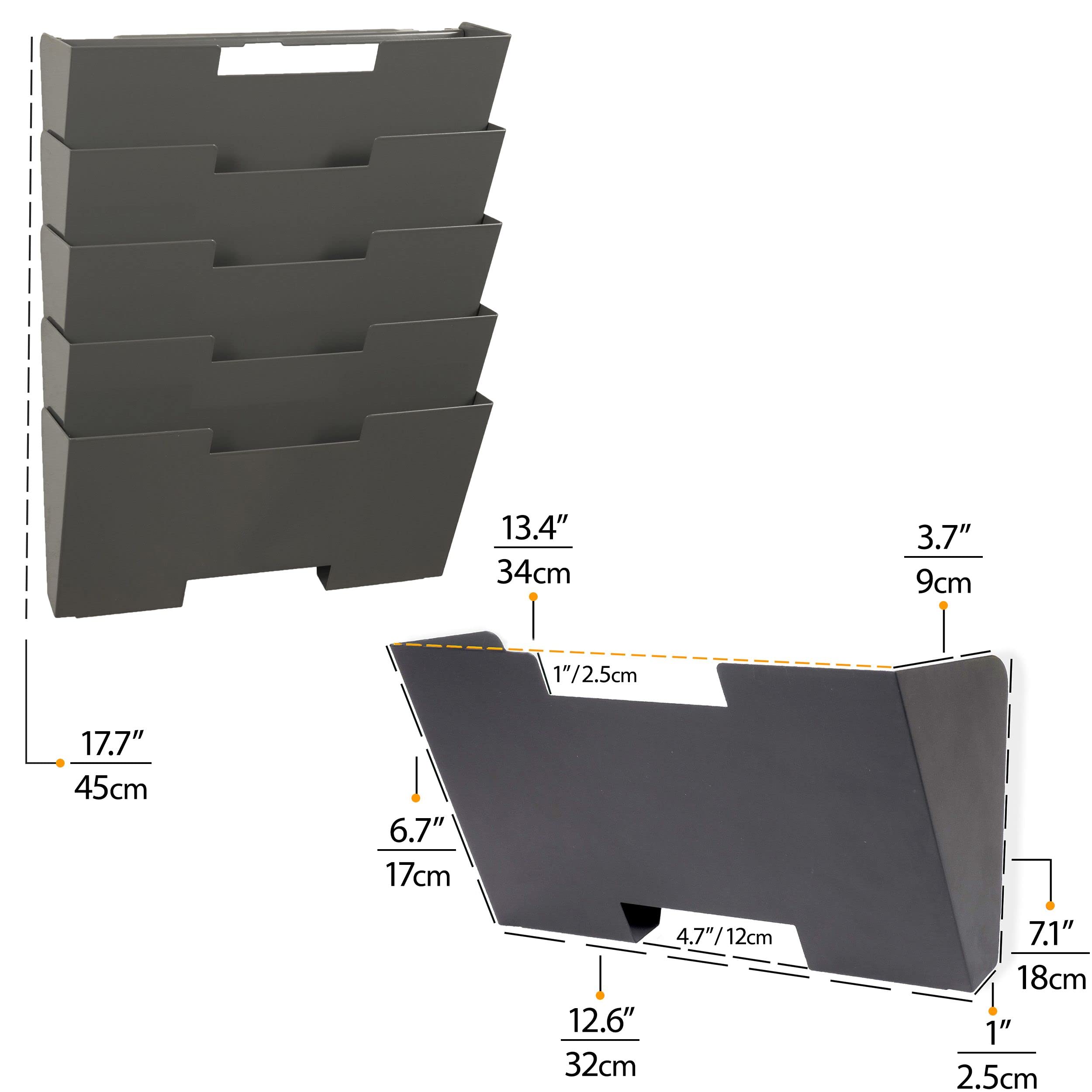 Wall File Folder Holder