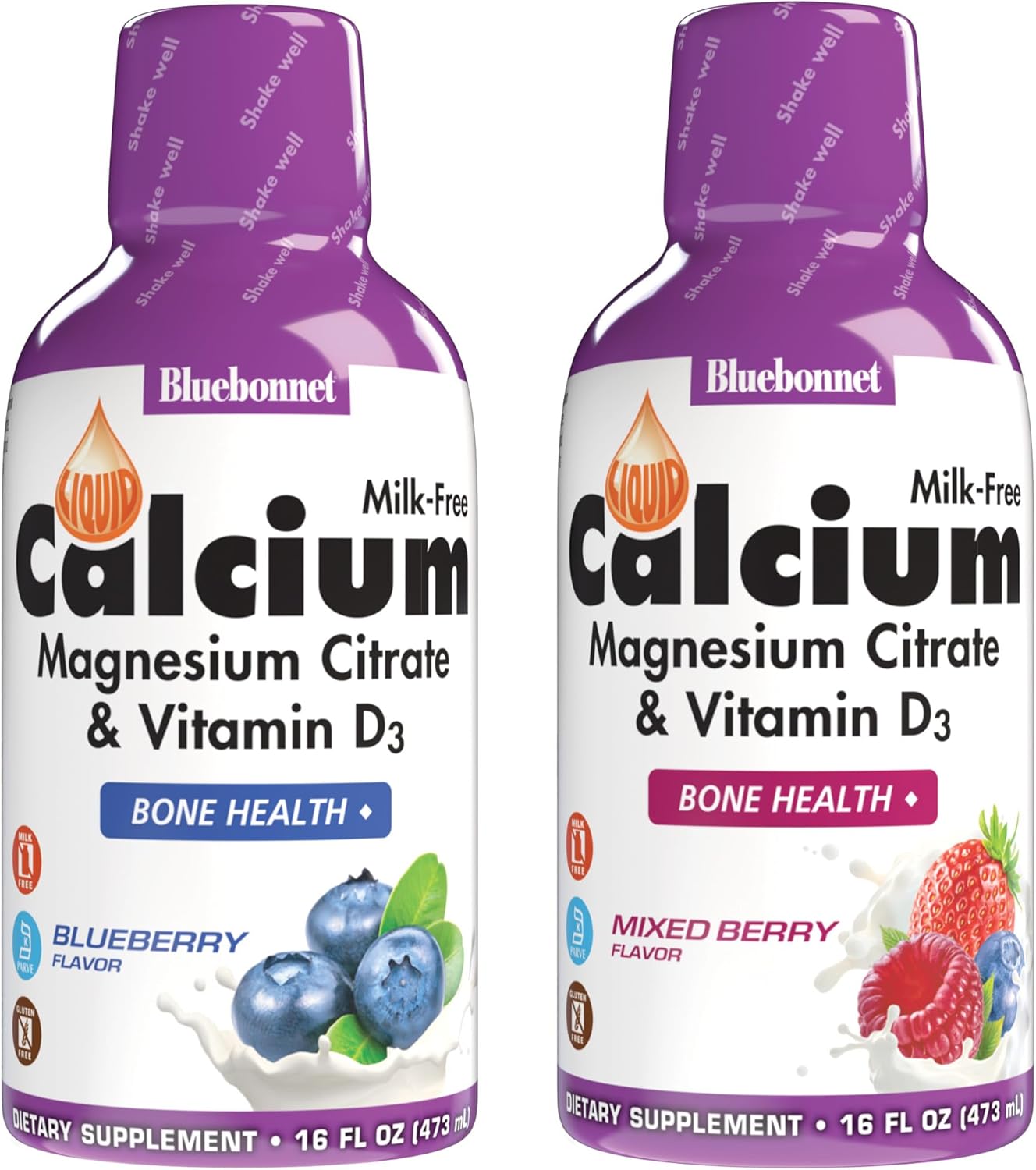 Amazon.com: BlueBonnet Nutrition Liquid Calcium Citrate Magnesium ...