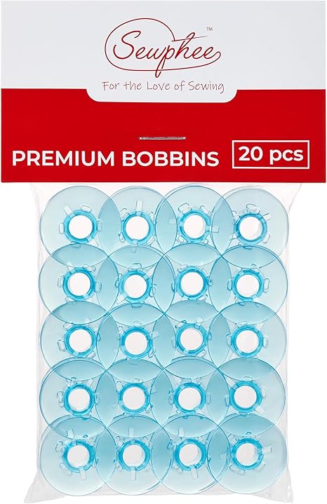 Amazon.com: Sewphee 20pcs Plastic Bobbins fits Most Pfaff Sewing ...