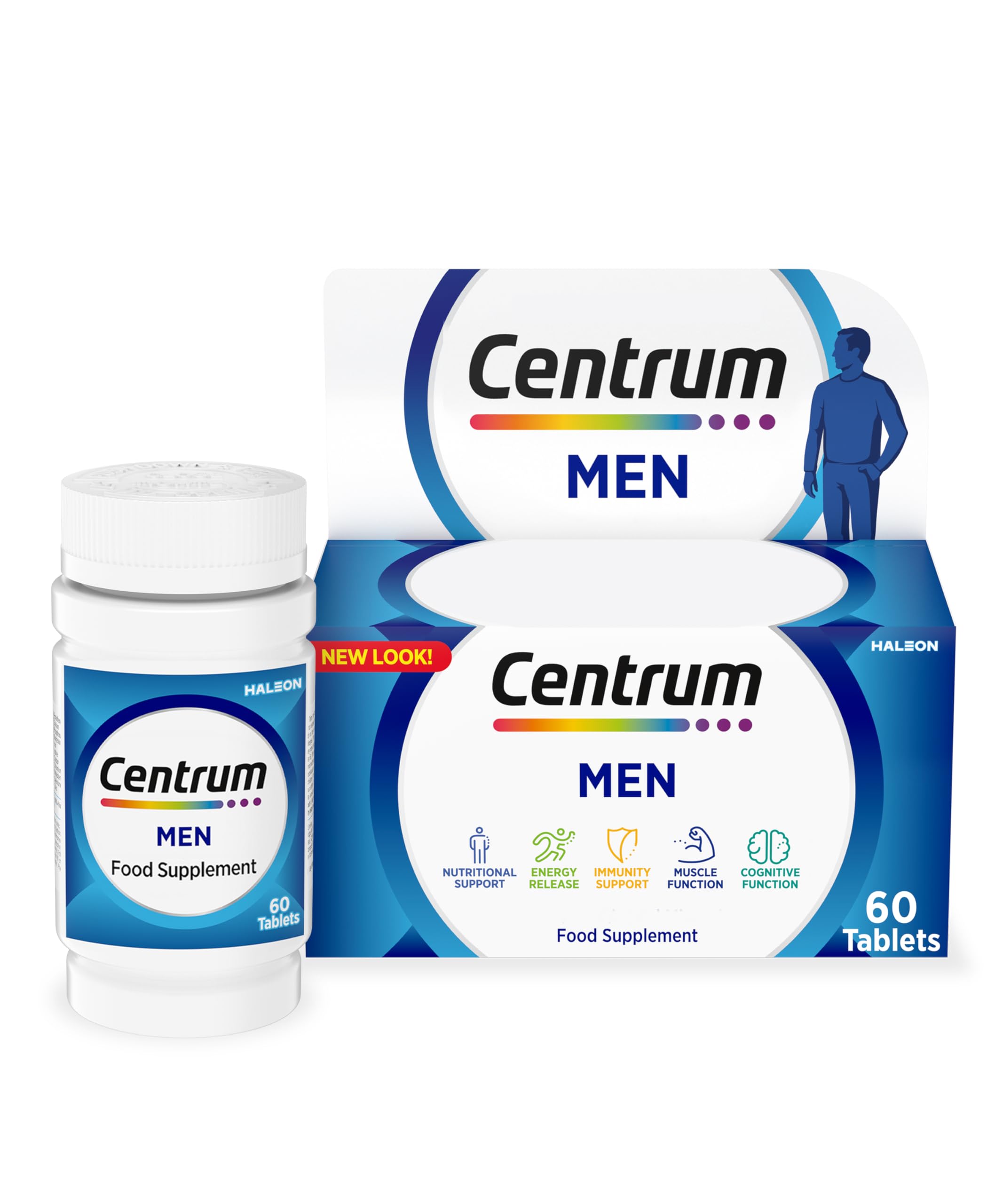 Buy Centrum Men 50+ Multi s for Men, s with 23 Essential ents ...