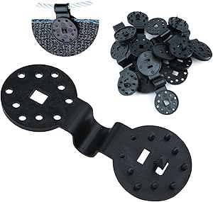 Amazon.com : TNHINA 50pcs Shade Cloth Heavy Duty Lock Grip,New Shade ...