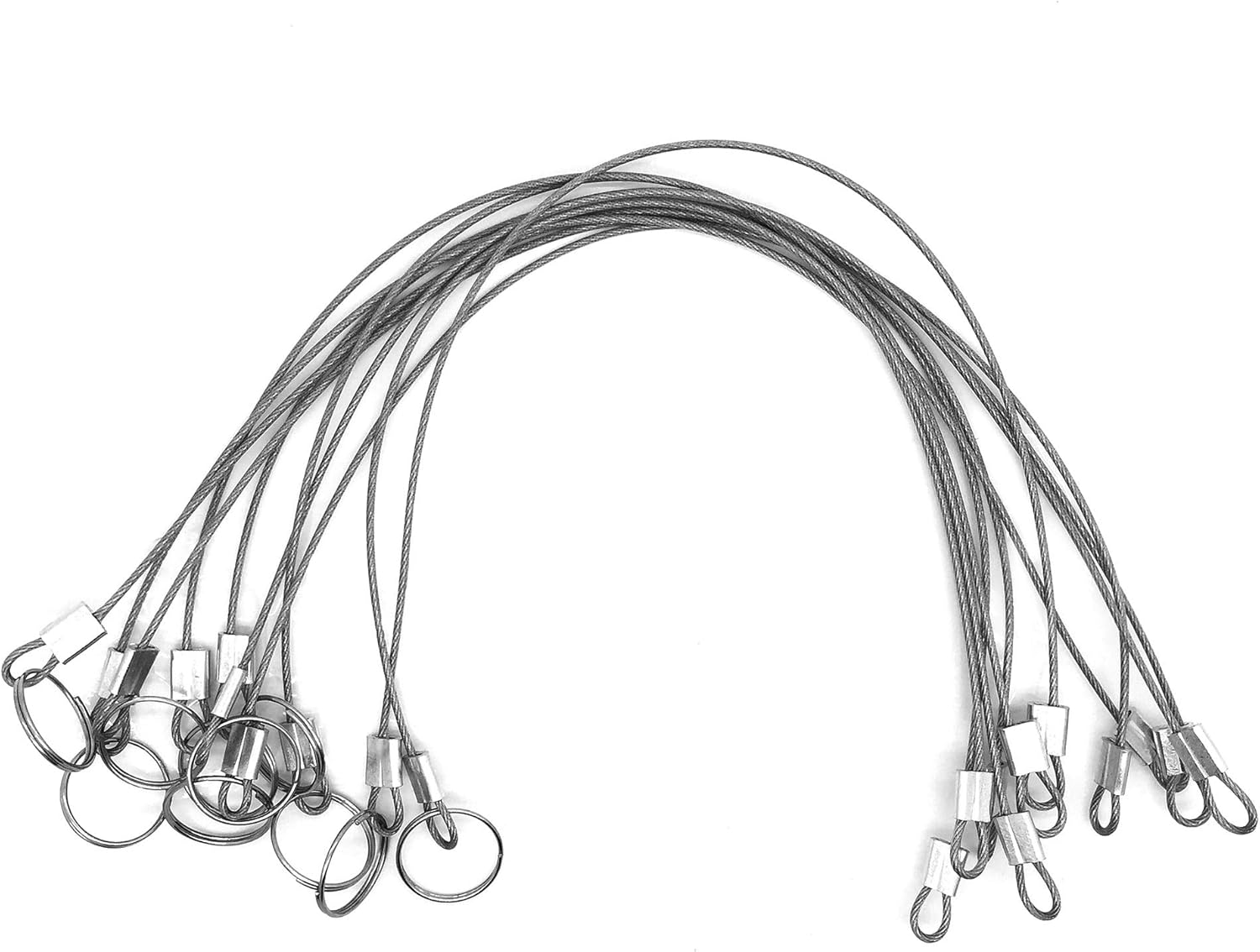 MIZUGIWA Stainless Steel Lanyard Cable,Tether Safety Wire for Loss ...