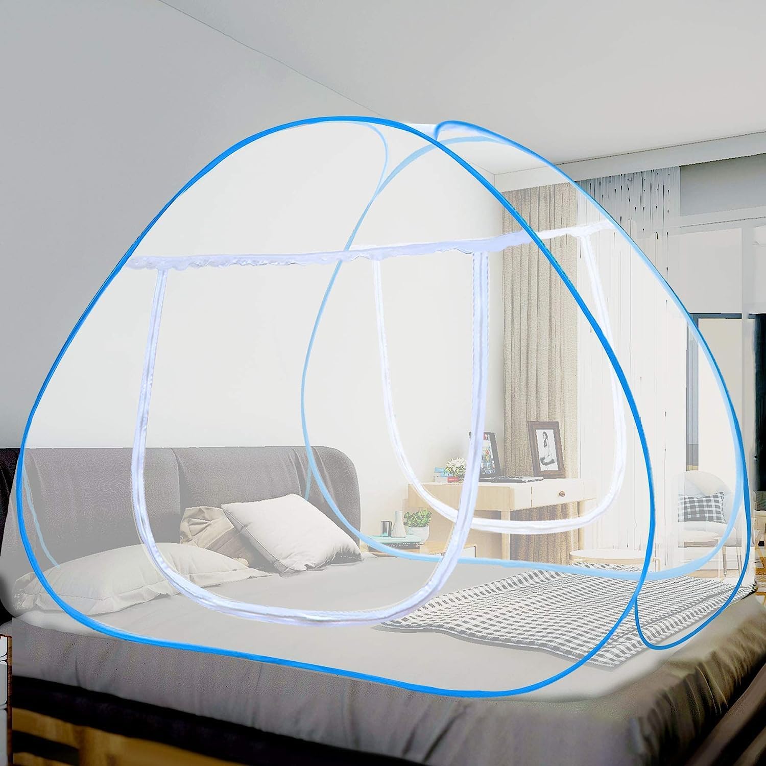 Sterling STORIA Mosquito Net for Double Bed Machardani, Folding ...
