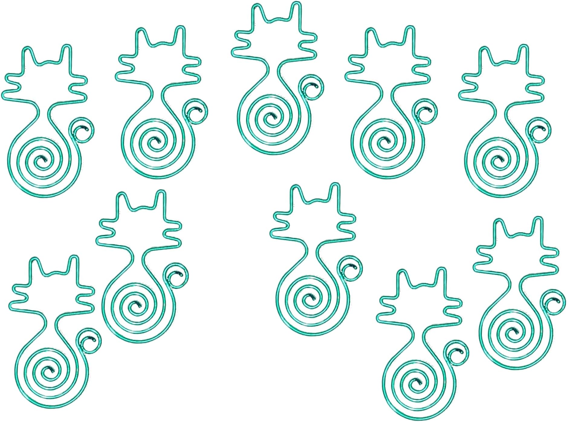 Amazon.com : Cat Jumbo Paper Clips (2 Inch, 10 Pcs Gold Paperclips ...