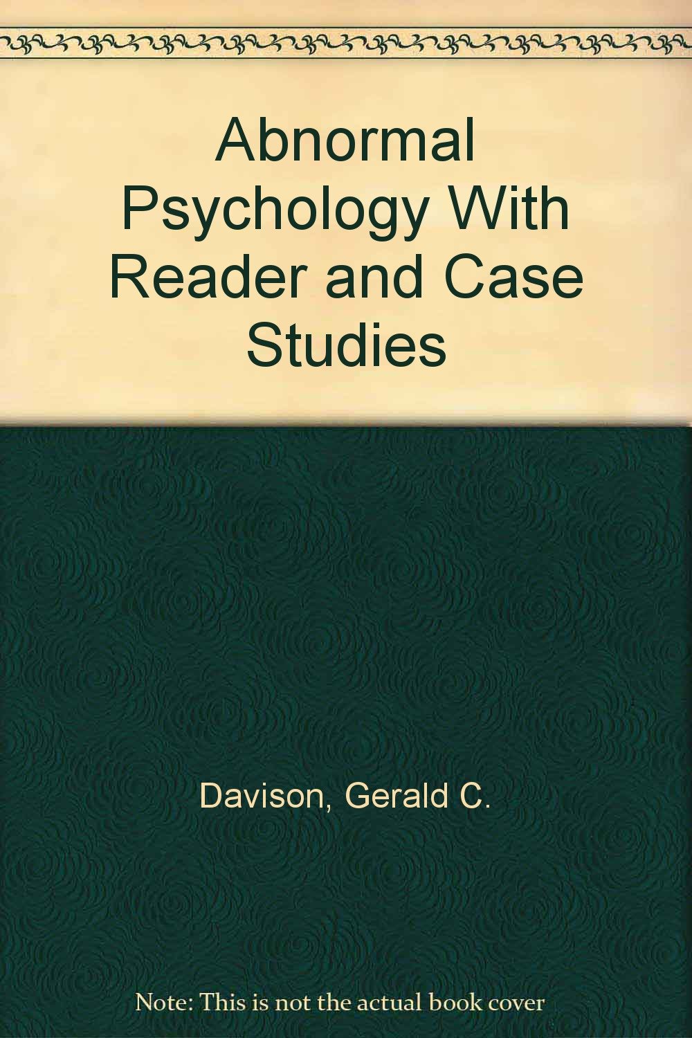 Amazon.com: Abnormal Psychology, Sixth Edition with Reader and Case ...