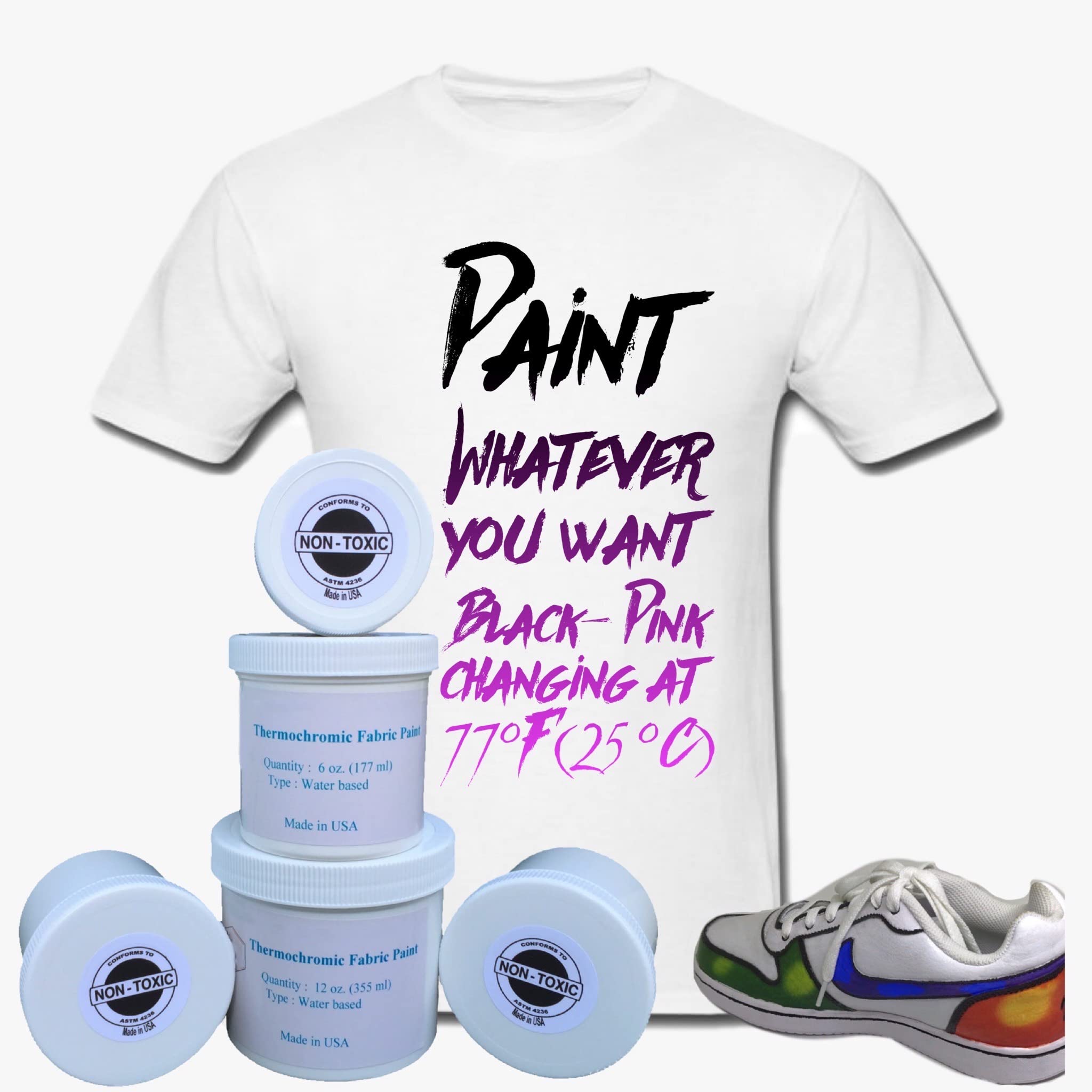 Amazon.com: Temperature Activated Body Heat Reactive Color Changing ...