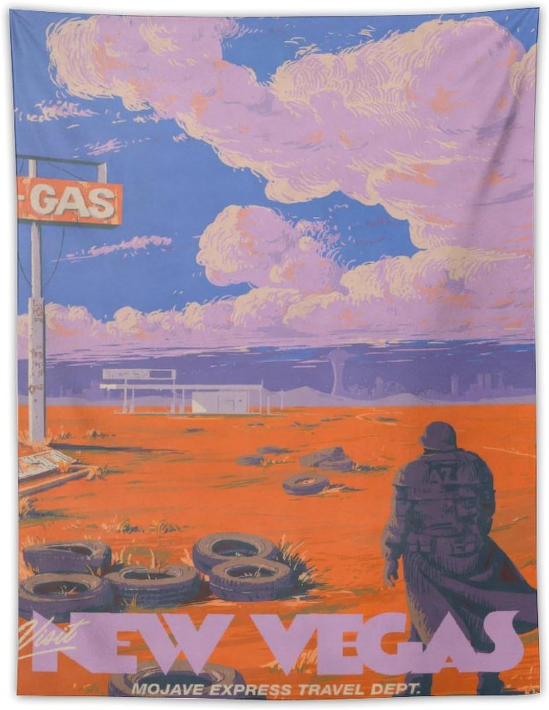 Amazon.com: New Vegas Fallout Video Game Posters Prints Tapestry Prints ...