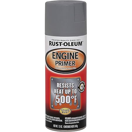 Amazon.com: Rust-Oleum 249340 Automotive High Heat Primer Spray Paint ...