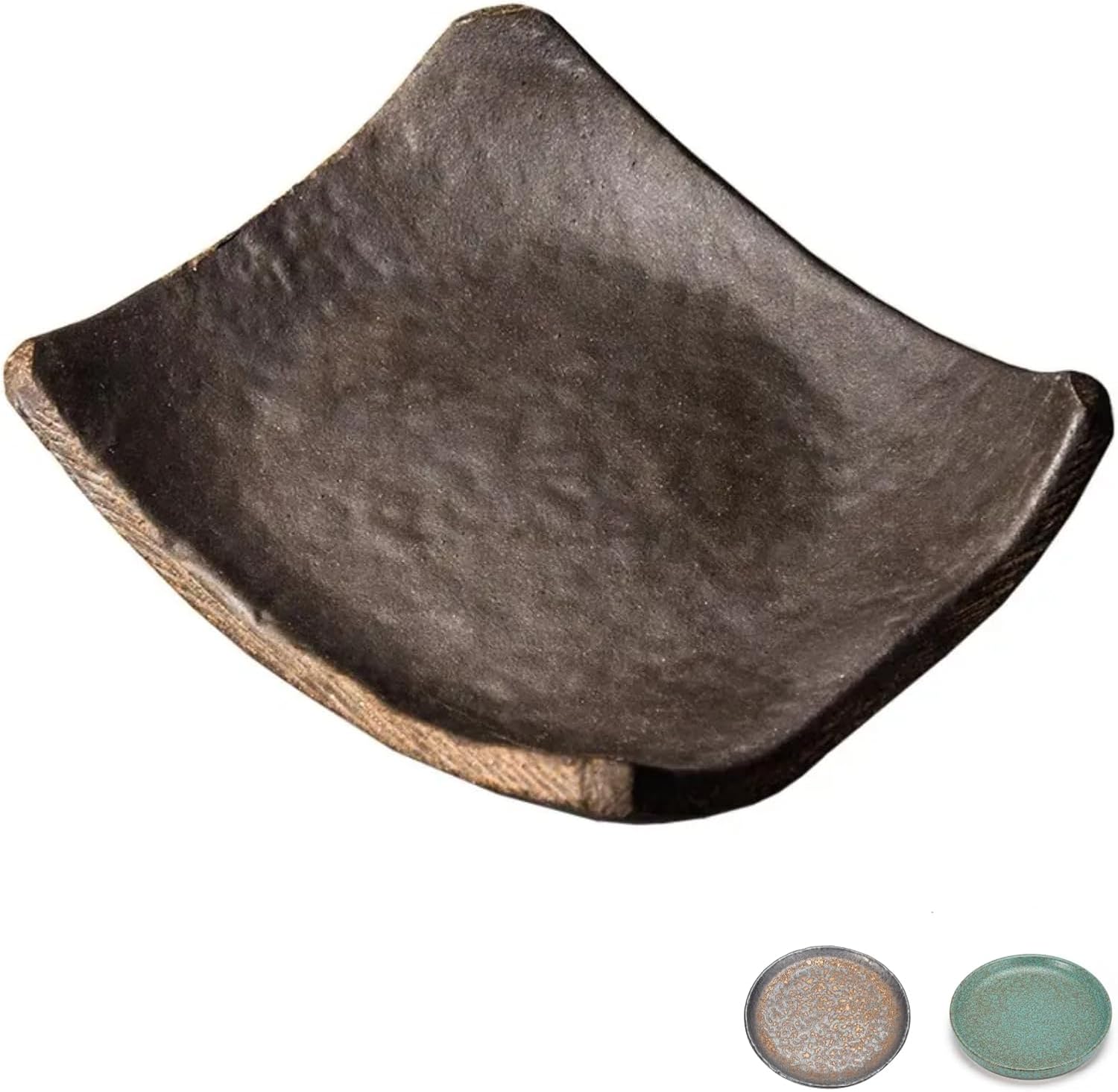 Amazon.com: Ceramic Spoon Rest, Rustic Stove Top Spoon Holder, 4.3 ...