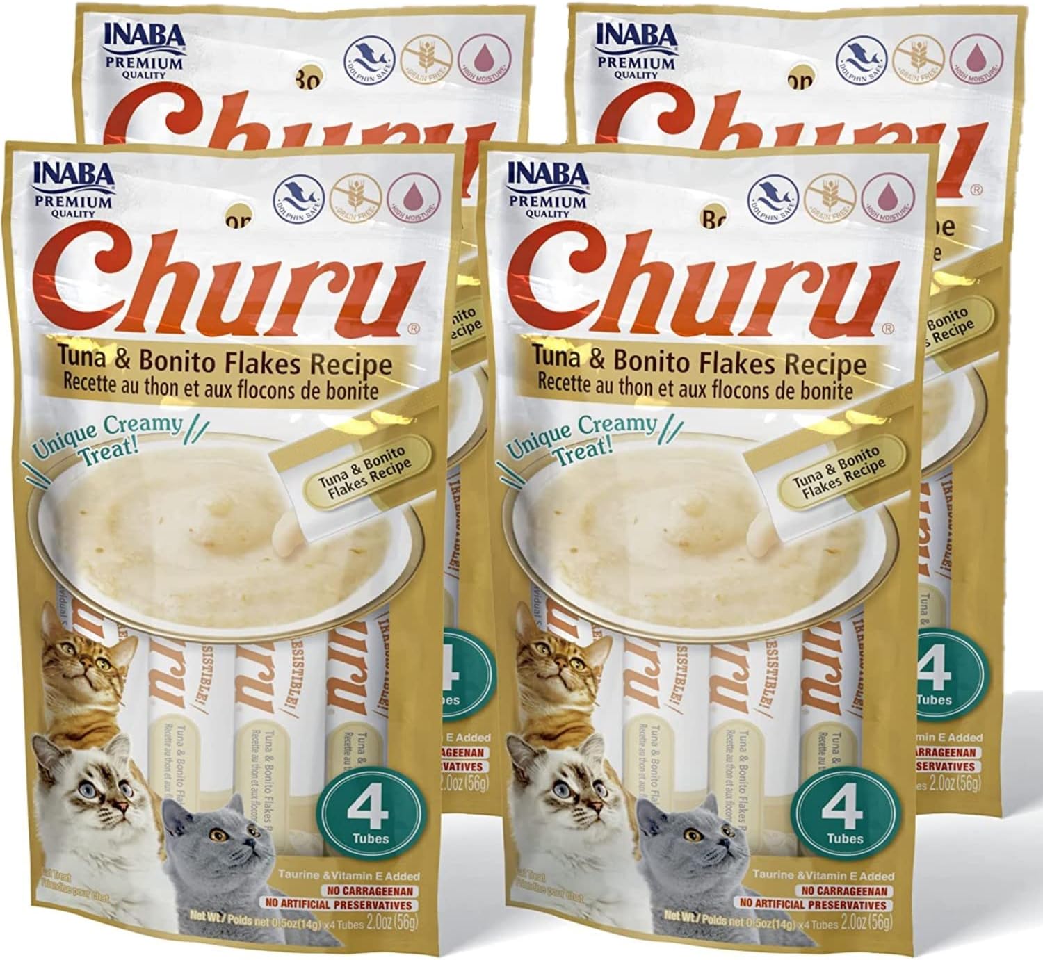 Amazon.com : INABA Churu for Cats, Functional, Creamy Lickable Purée ...
