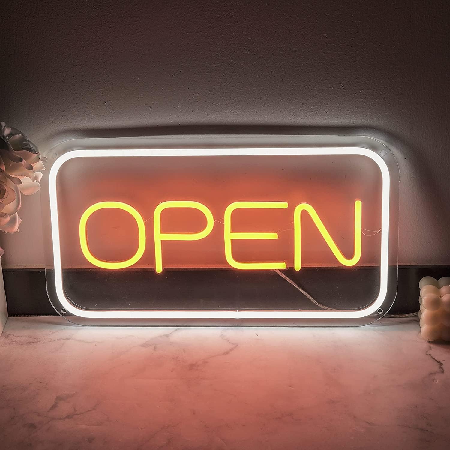 Bright Neon Sign Led Multicolor, for Shop Store Buisness Front Display ...