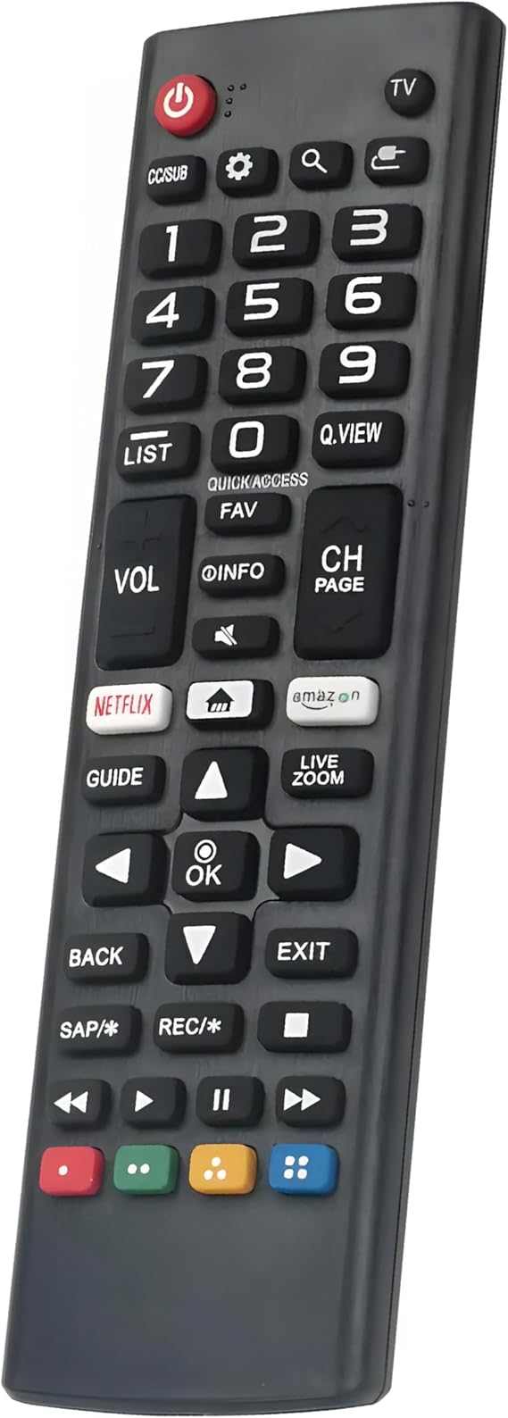 Q-Click Universal LG TV Remote Control Replacement for LG Smart TV’s ...