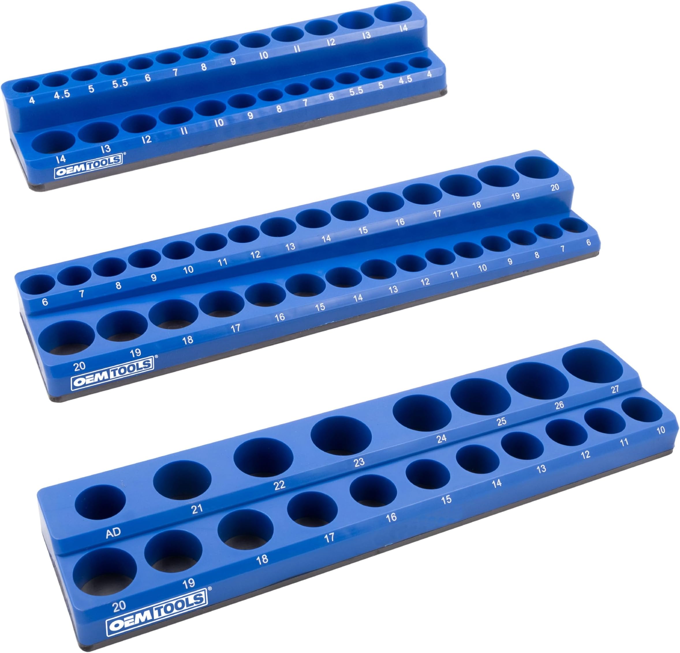 Amazon.com: 8PCS Magnetic Socket Organizer Set, Magnetic Socket Holder ...