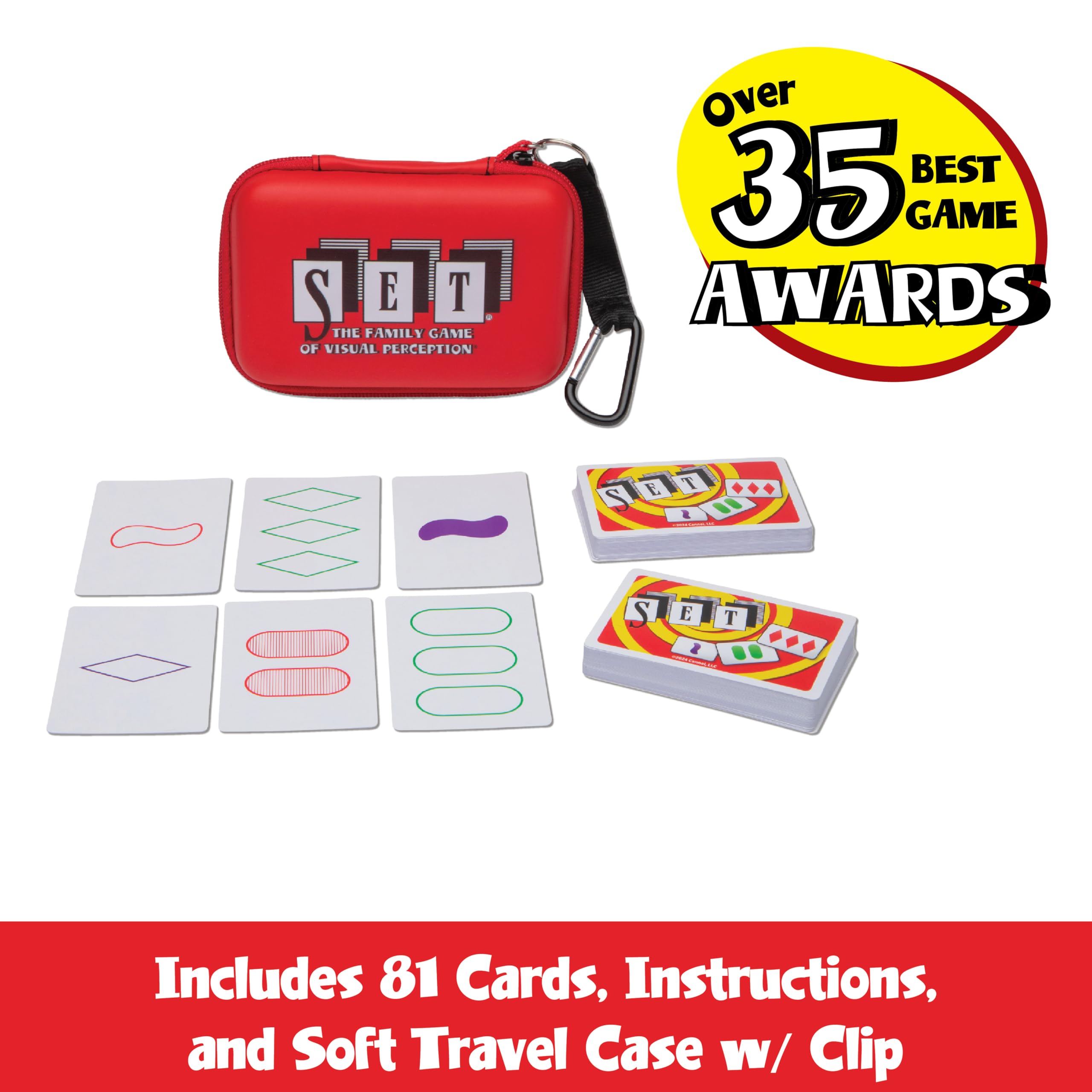 Snapklik.com : Set Card Games For Kids - Travel Case Bundle, Cards ...